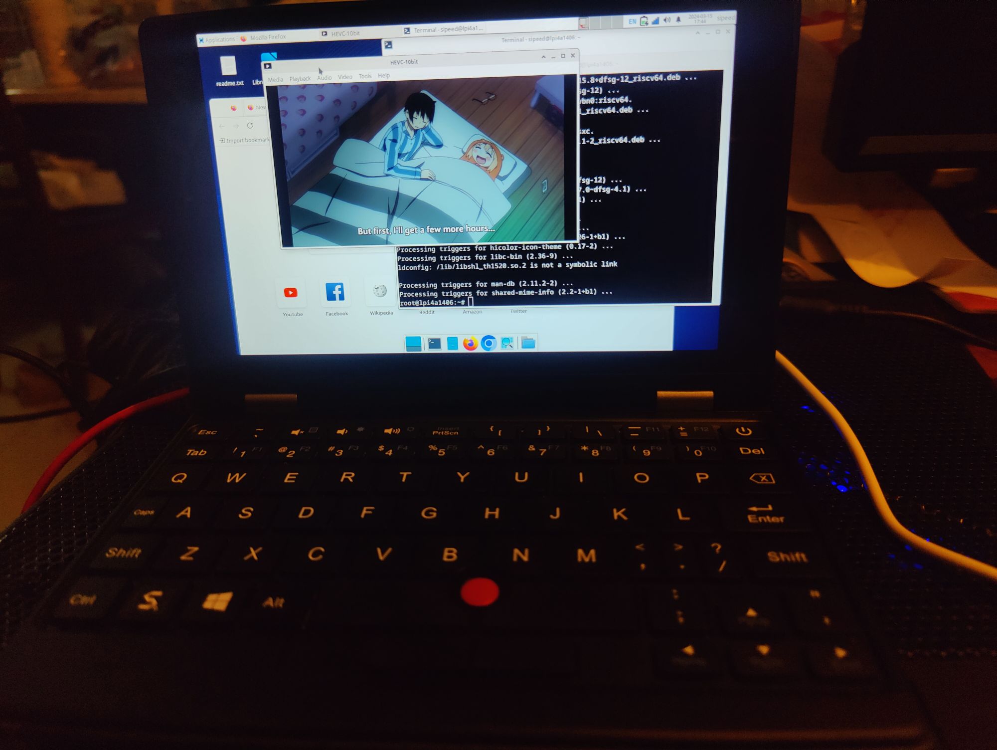 LicheePi Console 4A – Stormwyrm: 蛟龍